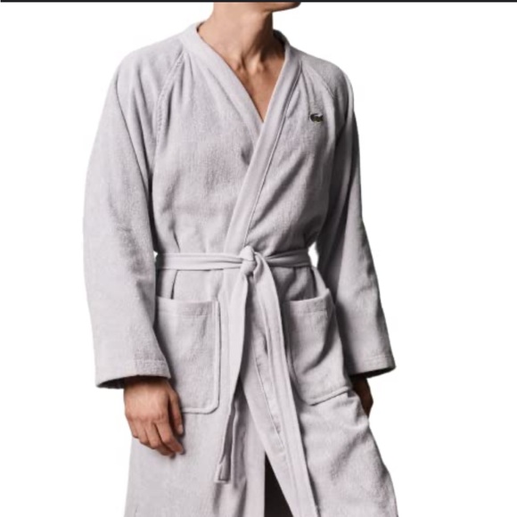 Lacoste | Intimates & Sleepwear | Lacoste Unisex Classice Robe | Poshmark